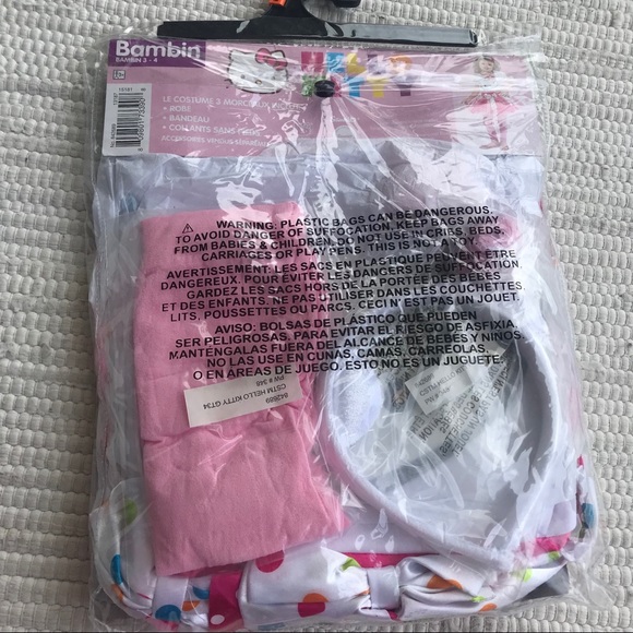 Hello Kitty | Costumes | Hello Kitty Toddler Costume | Poshmark